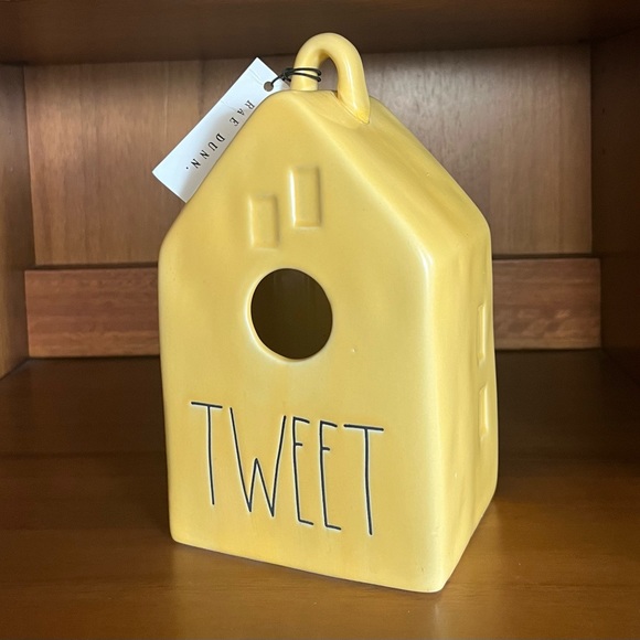 Rae Dunn | Accents | Rae Dunn Tweet Yellow Bird House | Poshmark